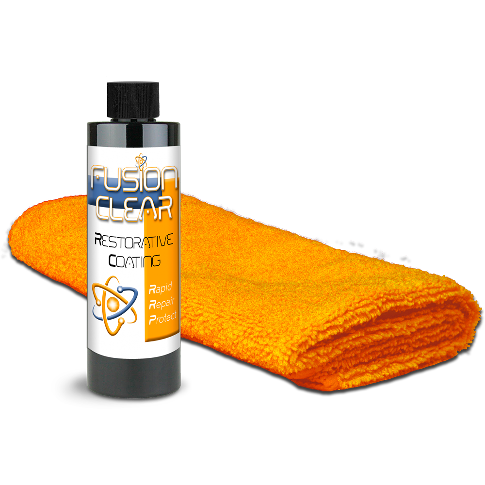 Fusion Clear scratch restorative coating